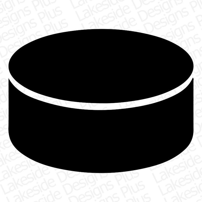 Hockey Puck SVG, Hockey Puck Png, Hockey Puck Silhouette Svg, Hockey ...