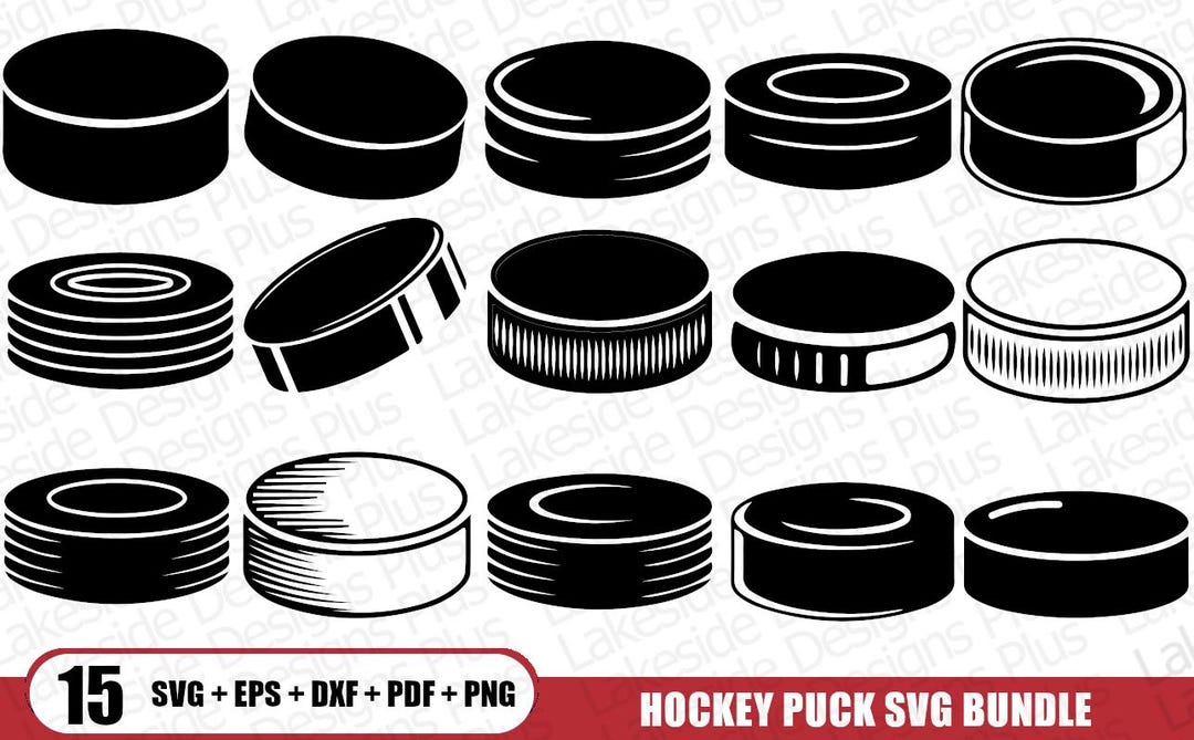 Hockey Puck SVG, Hockey Puck Png, Hockey Puck Silhouette Svg, Hockey ...