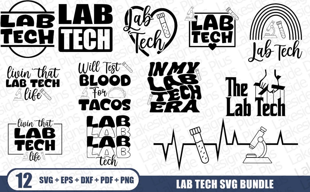 Lab Tech SVG, Lab Tech Shirt Png, Lab Tech Cricut, Lab Tech Png, Lab ...