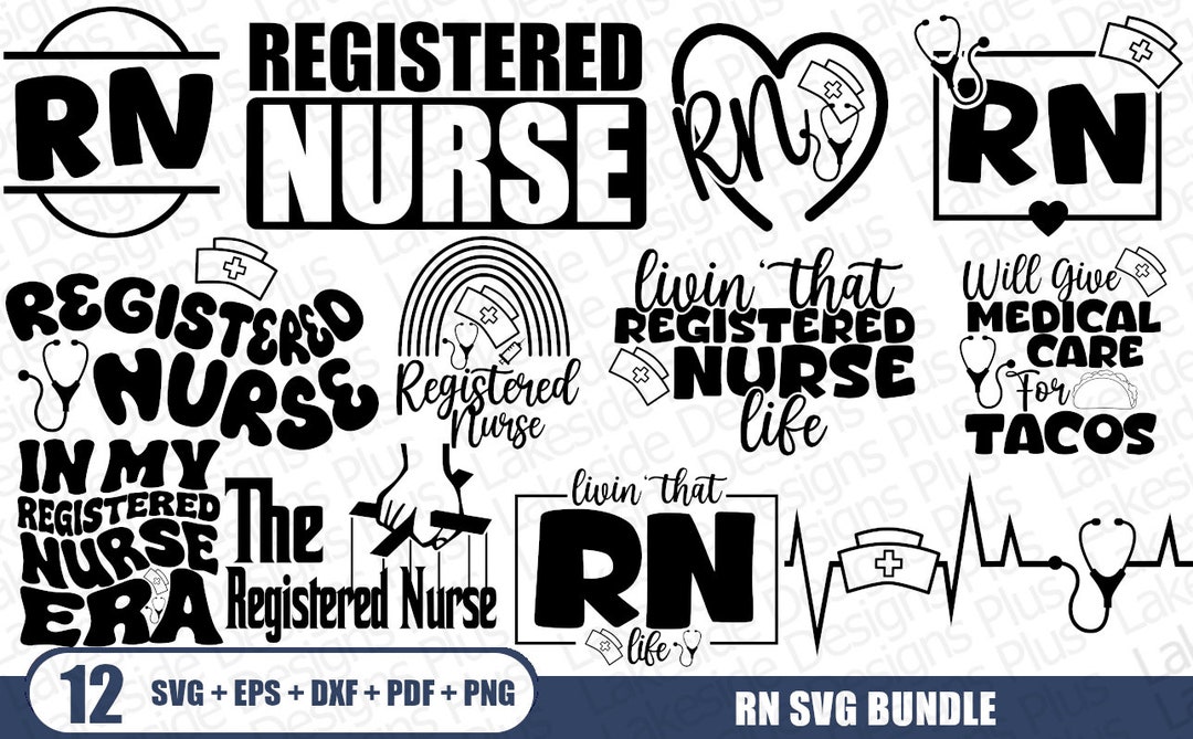 RN SVG, Registered Nurse SVG, Rn Shirt Png, Registered Nurse Shirt Png ...