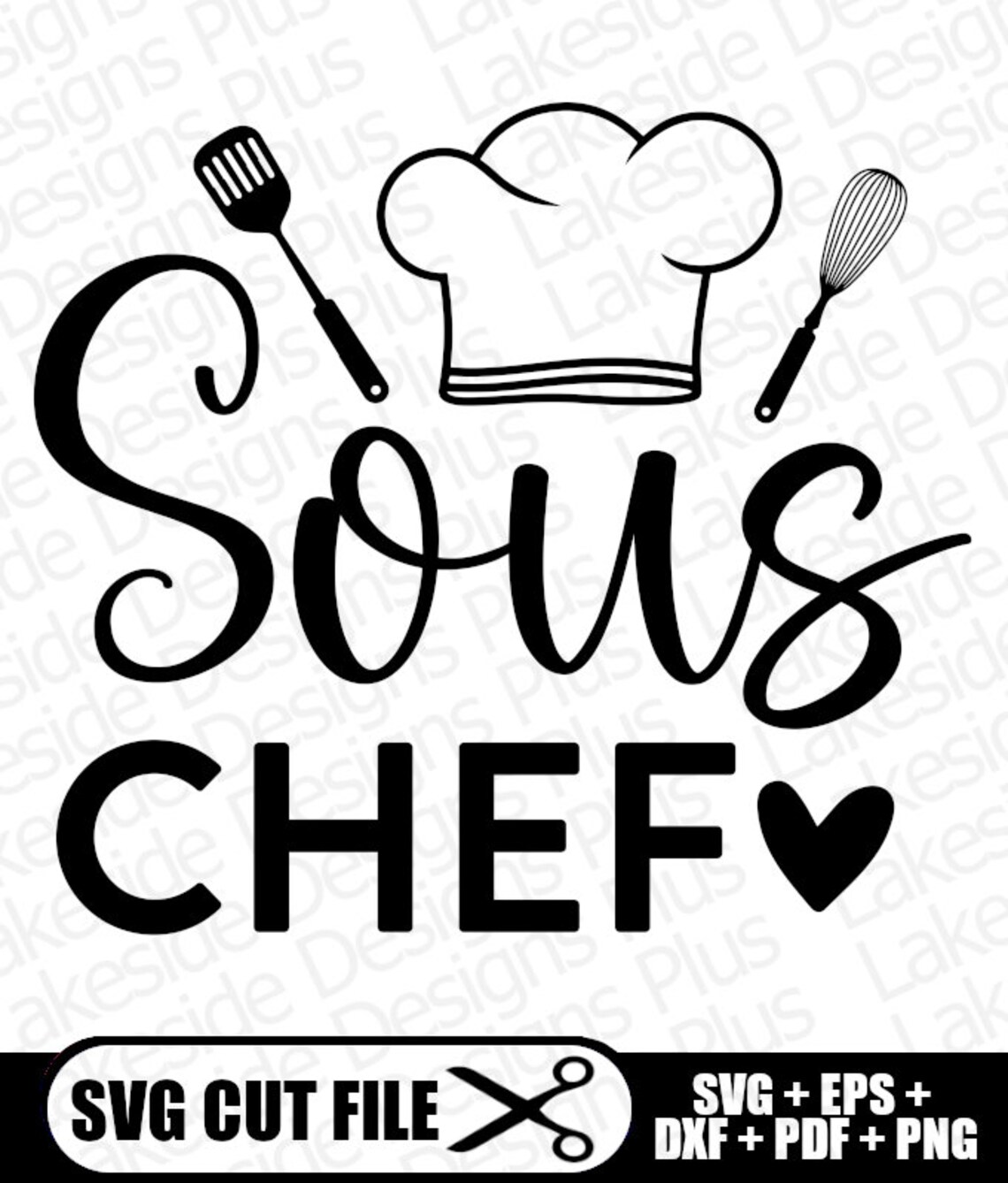 Sous Chef SVG, Sous Chef SVG, Sous Chef Shirt Png, Sous Chef Cricut ...