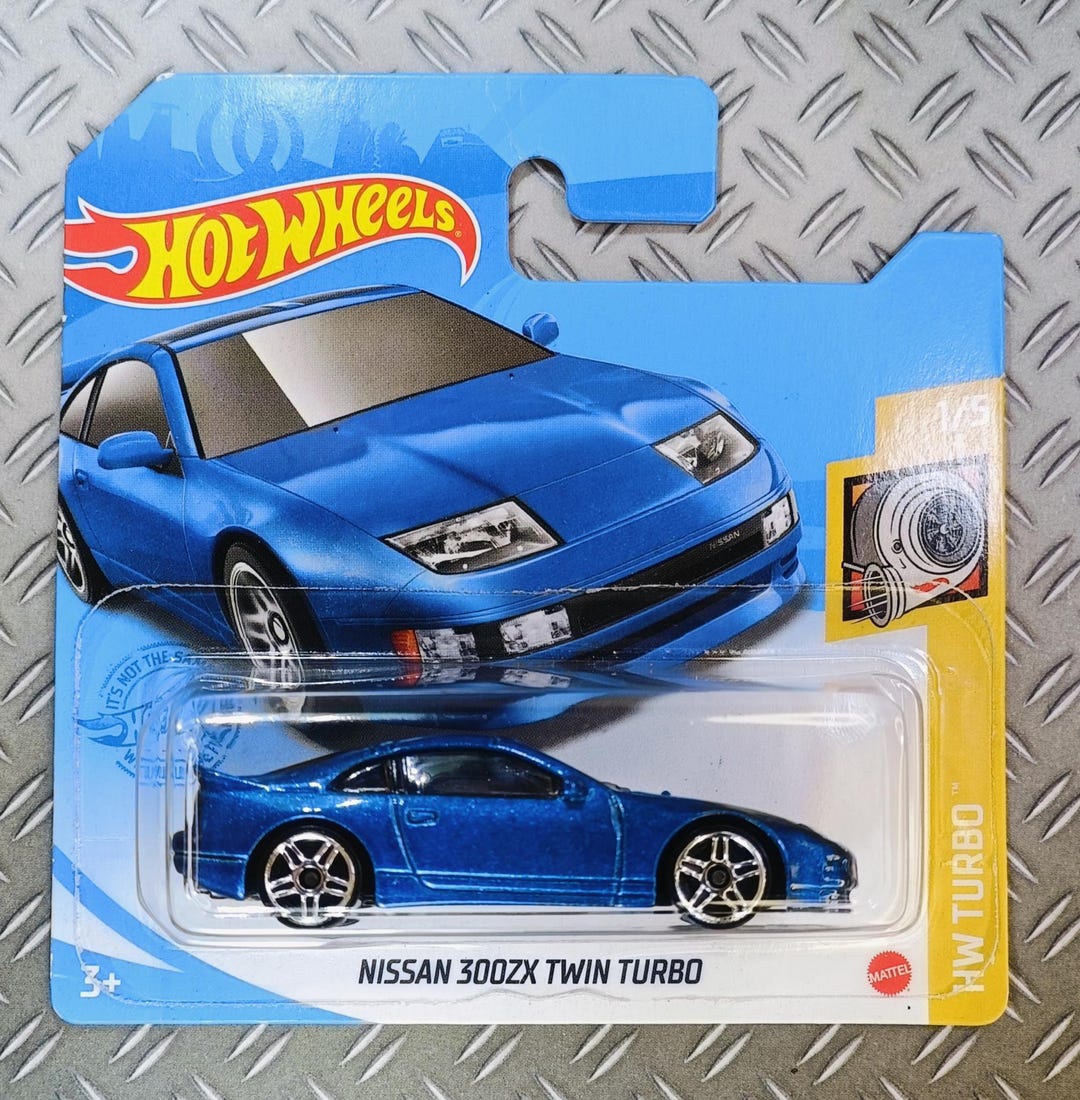 Hot Wheels Nissan 300ZX Twin Turbo Rare Miniature Collectible Model ...
