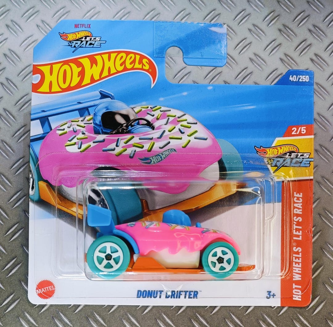 Hot Wheels, Donut Drifter Rare Collectible Miniature Model Gift Idea - Etsy