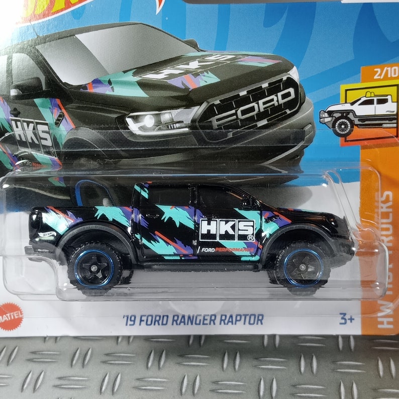 Hot Wheels Ford Ranger Raptor Rare Collectible Miniature Model 1.64 ...