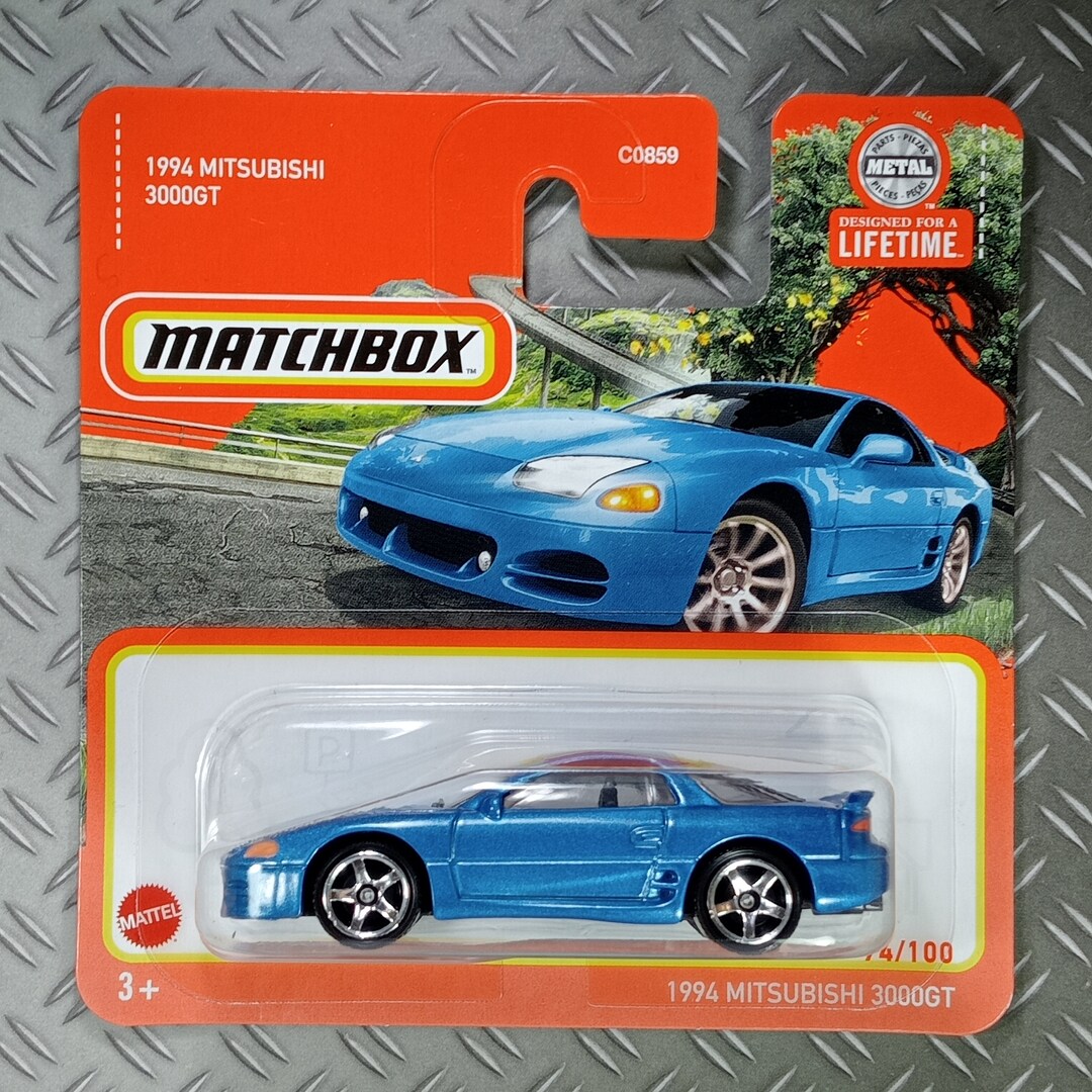 Matchbox 1994 Mitsubishi 3000GT Diecast Model Car Miniature Car Scale 1:64 Collectible Car Gift ...