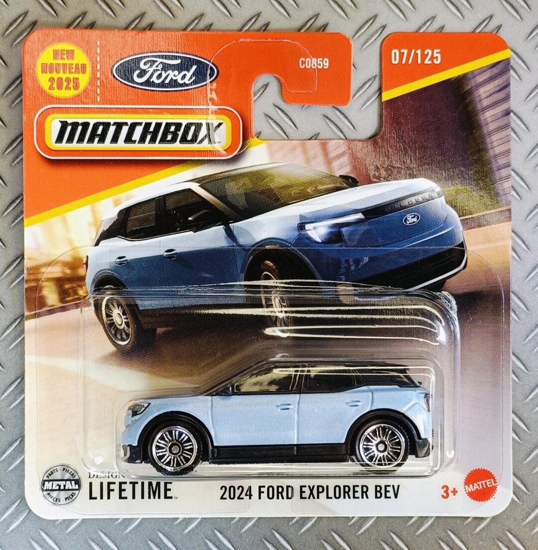 Matchbox 2024 Ford Explorer Bev Rare Miniature Collectible Model Gift ...