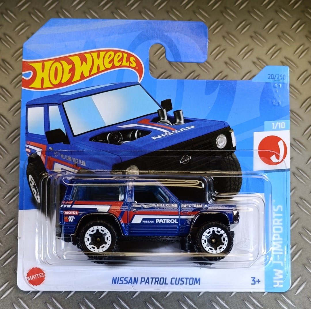 Hot Wheels Nissan Patrol Custom Rare Collectible Miniature Model 1/64 ...