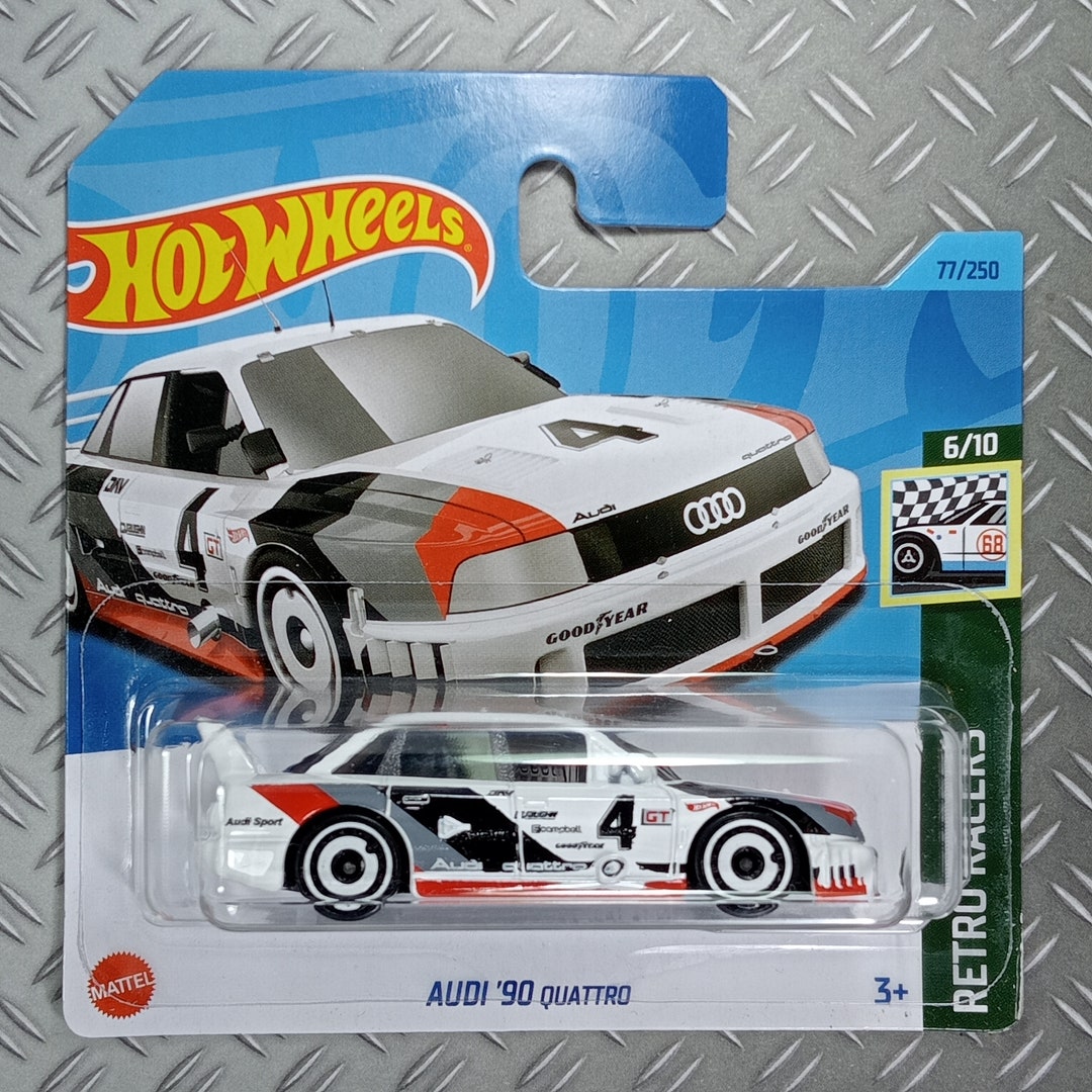 Hot Wheels Audi 90 Quattro Rare Collectible Miniature Model 1:64 Scale ...