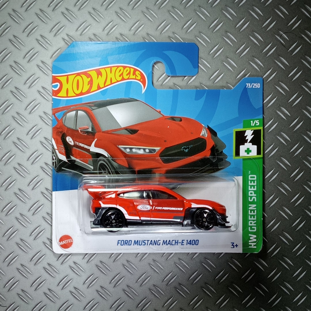 Hot Wheels Ford Mustang Mach E 1400 Rare Collectible Model 1.64 Scale ...