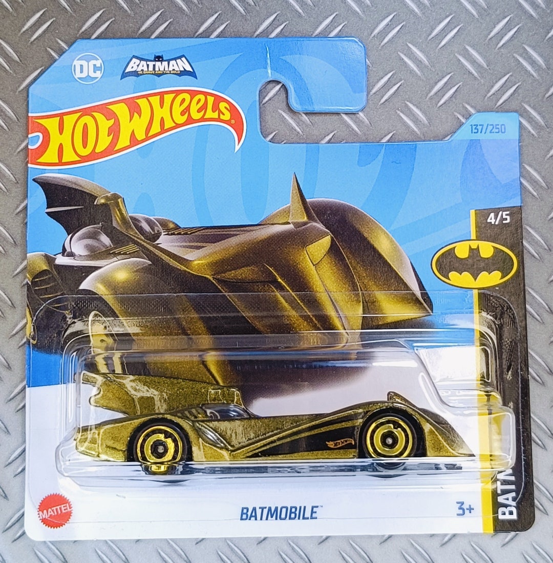 Hot Wheels Batmobile Rare Collectible Miniature Model 1/64 Scale Gift ...