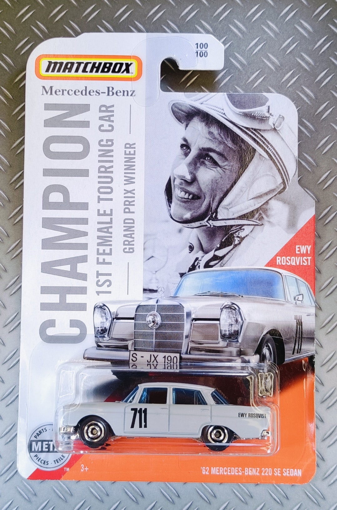Matchbox 62 Mercedes benz 220 SE Sedan Rare Collectible Miniature Model ...