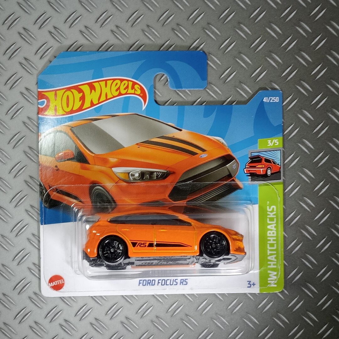 Hot Wheels Ford Focus Rs Rare Collectible Miniature Model 1.64 Scale ...