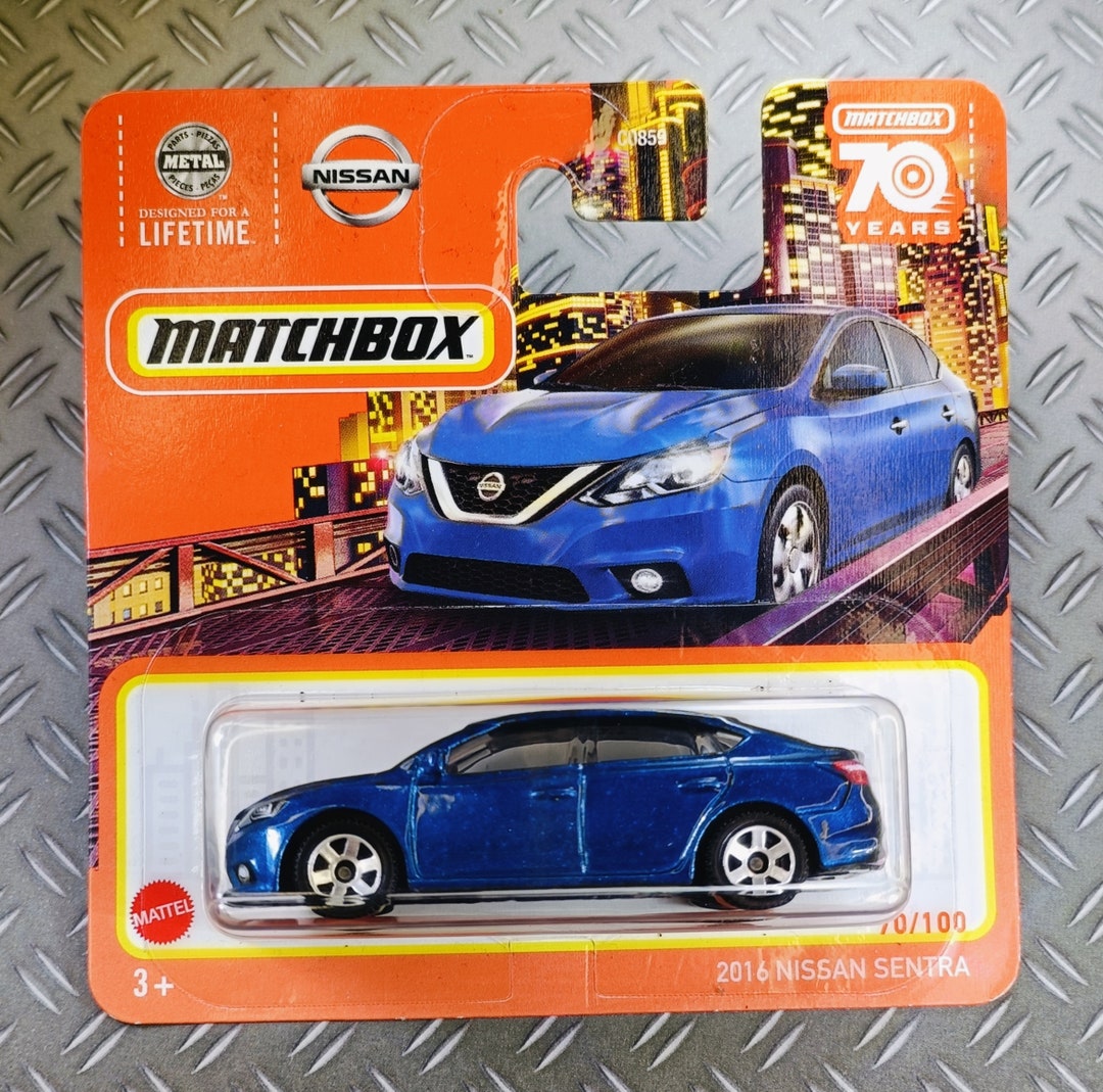 Matchbox Nissan Sentra Rare Collectible Miniature Model 1/64 Scale Gift ...