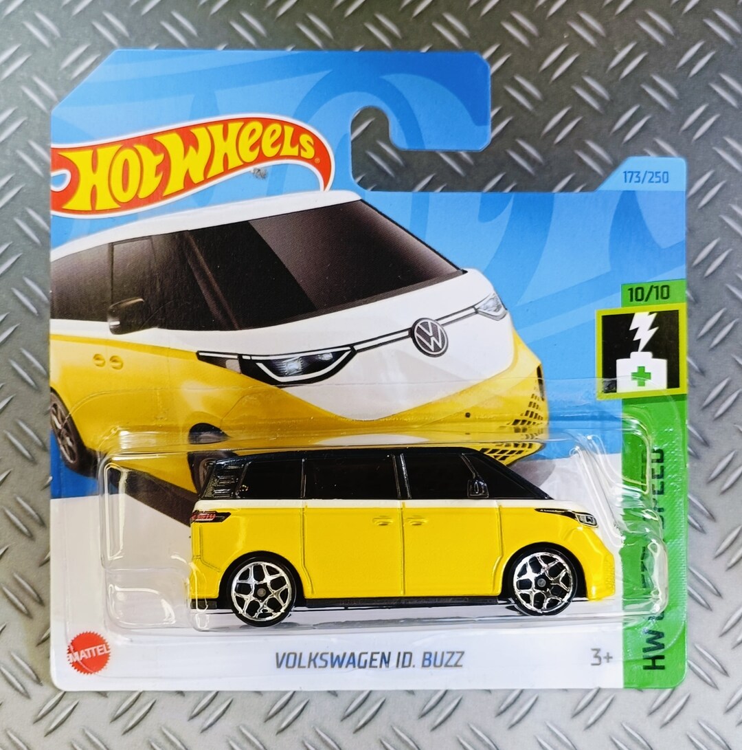 Hot Wheels Volkswagen ID Buzz Rare Collectible Miniature Model 1/64 ...