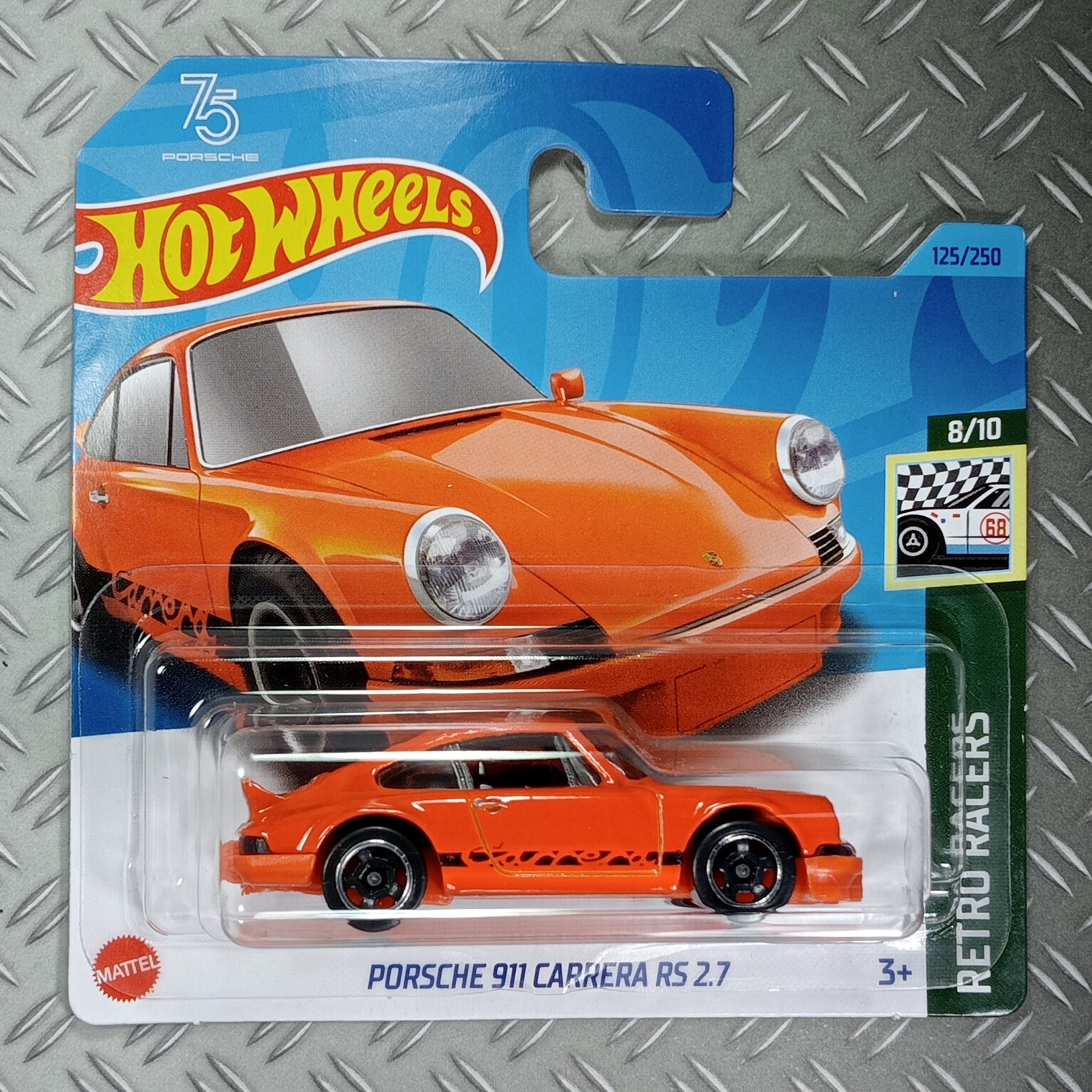 Hot Wheels Porsche 911 Carrera Rs 2.7 Rare Miniature Collectible Model ...