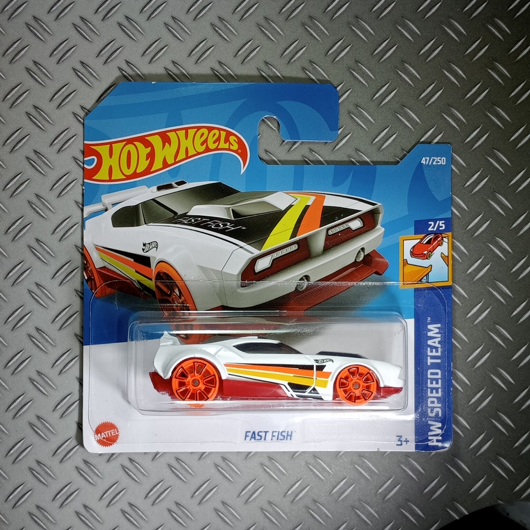 Hot Wheels Fast Fish Rare Collectible Miniature Model 1.64 Scale Gift ...