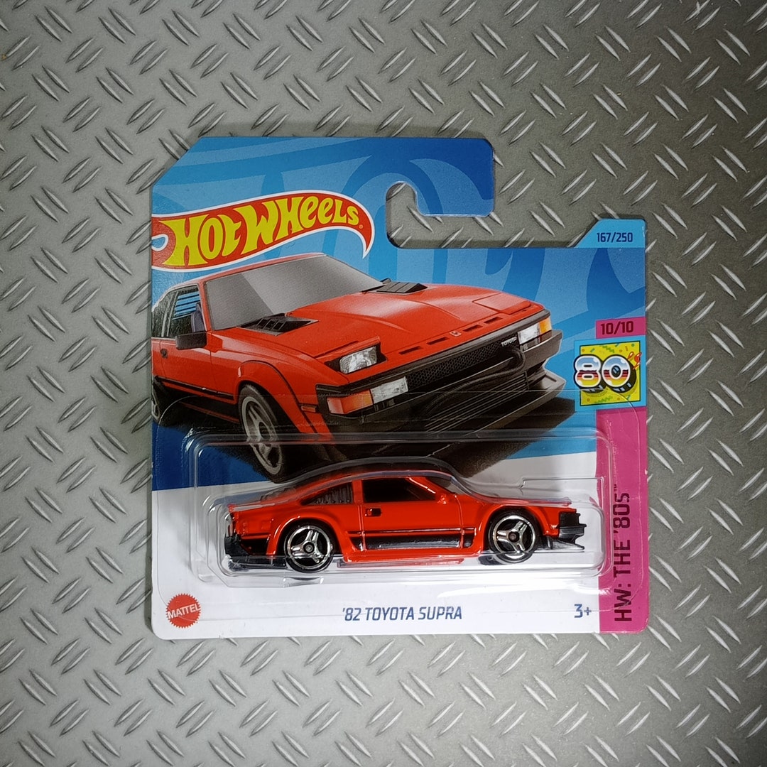 Hot Wheels 82 Toyota Supra Rare Collectible Miniature Model 1:64 Scale ...
