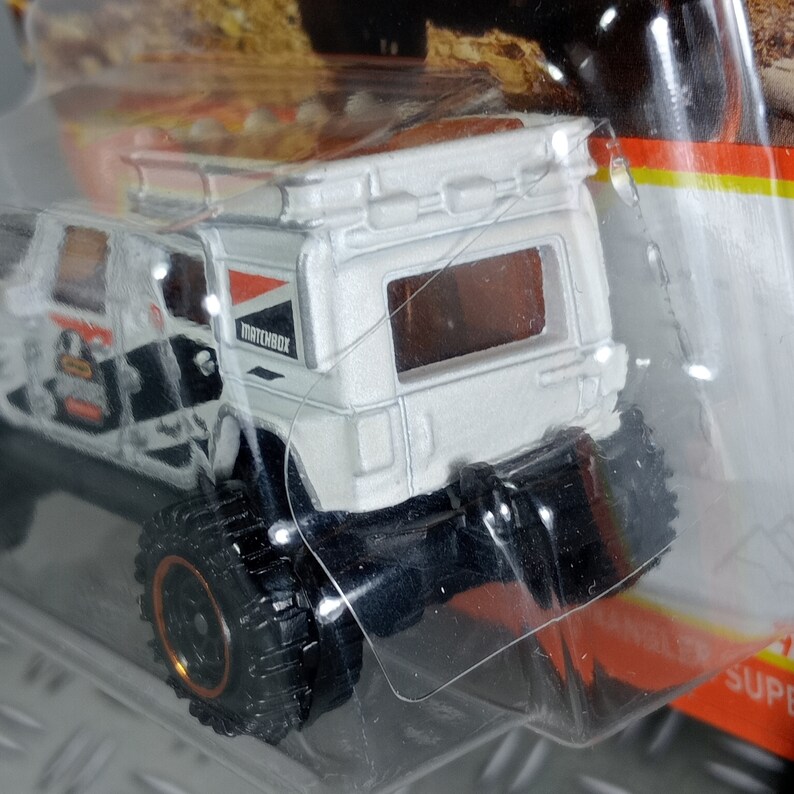 Matchbox Jeep Wrangler Superlift Diecast Model Car Miniature Car Scale 1:64 Collectible Car Gift ...