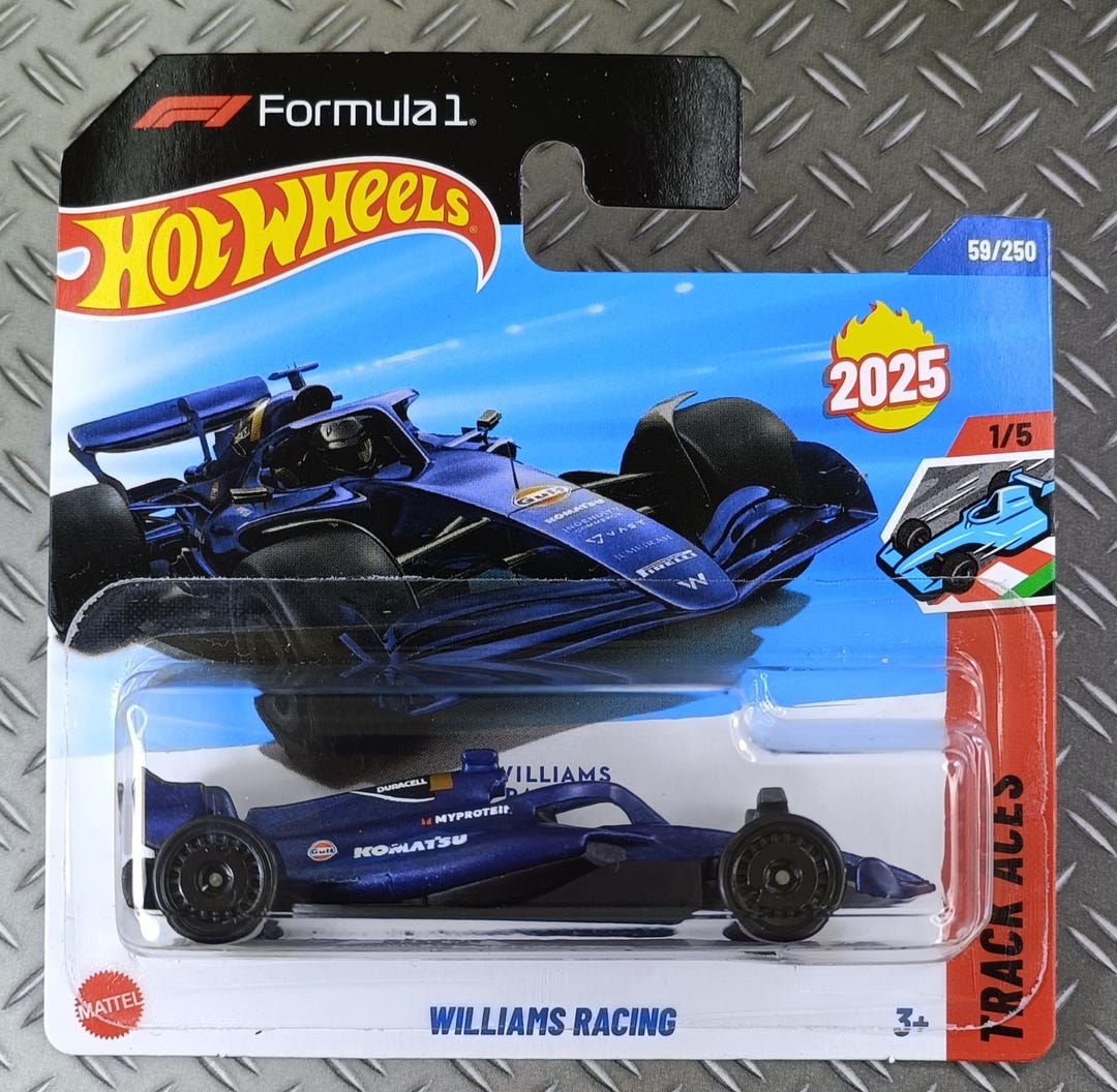 Hot Wheels Formula 1 Williams Racing Rare Miniature Collectible Model ...