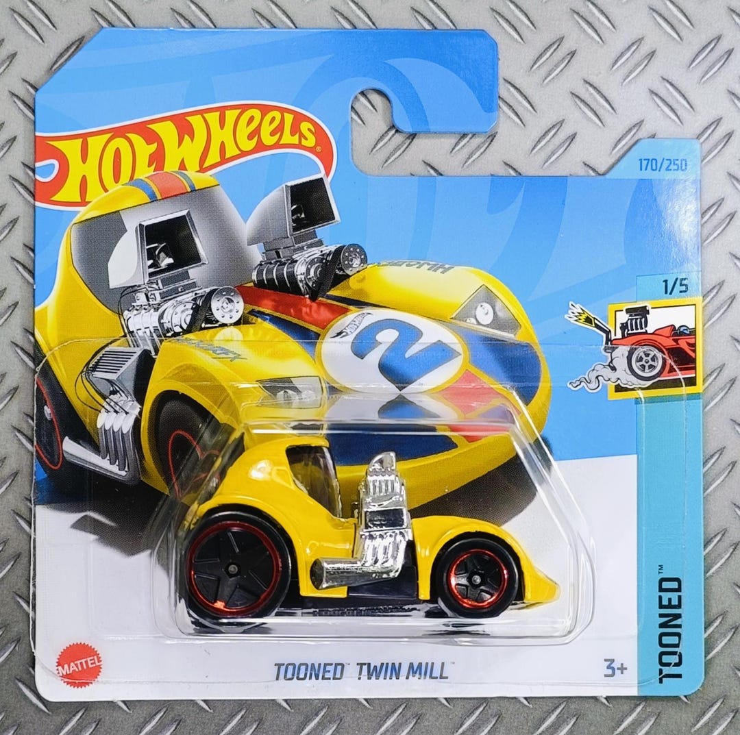 Hot Wheels Tooned Twin Mill Rare Miniature Collectible Model Gift Idea ...