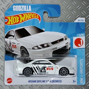 日産スカイラインGT-R R33 ホットウィール(カスタムリアル 日産スカイラインGT-R R33 ホットウィール(カスタムリアル