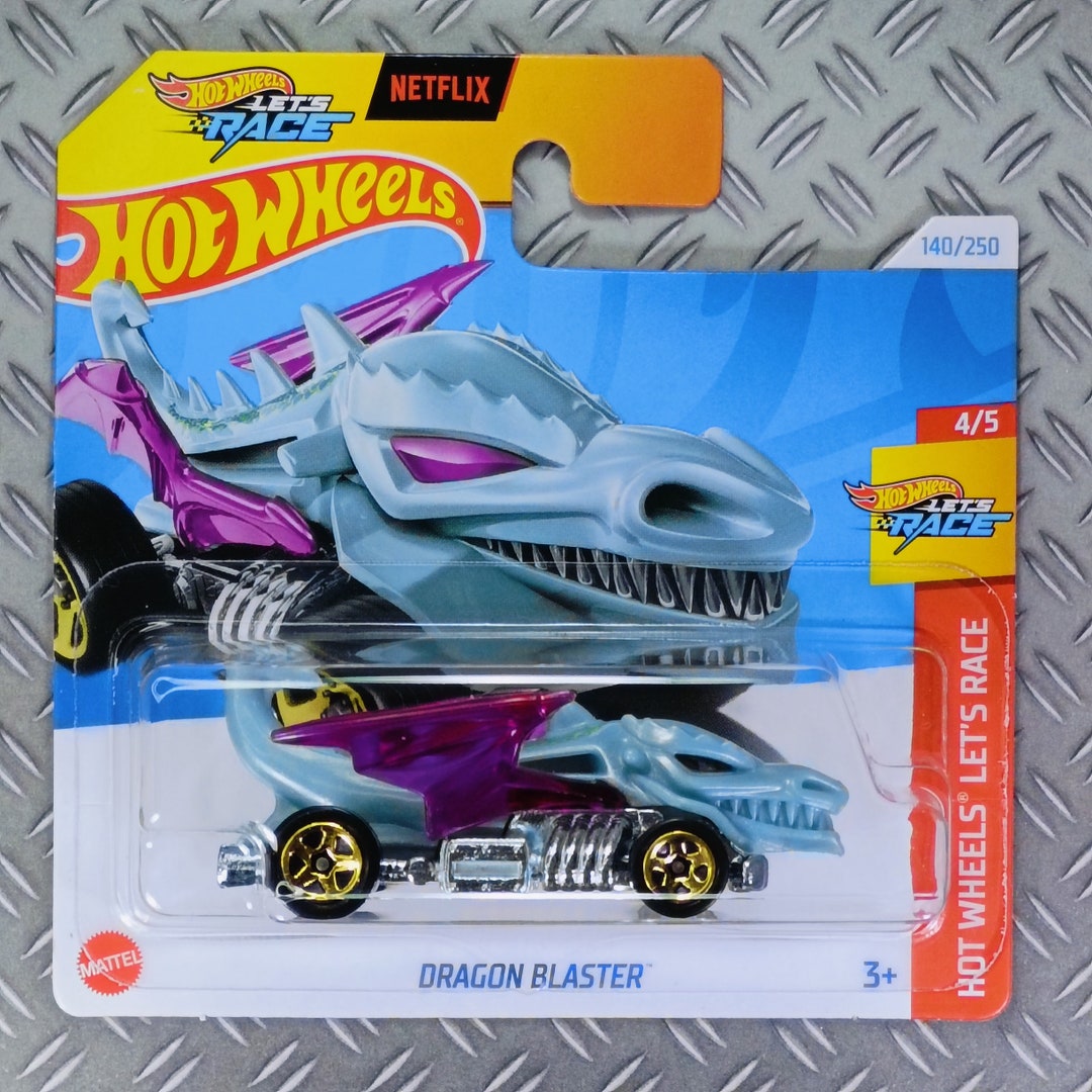 Hot Wheels Dragon Blaster Rare Collectible Miniature Model 1/64 Scale ...