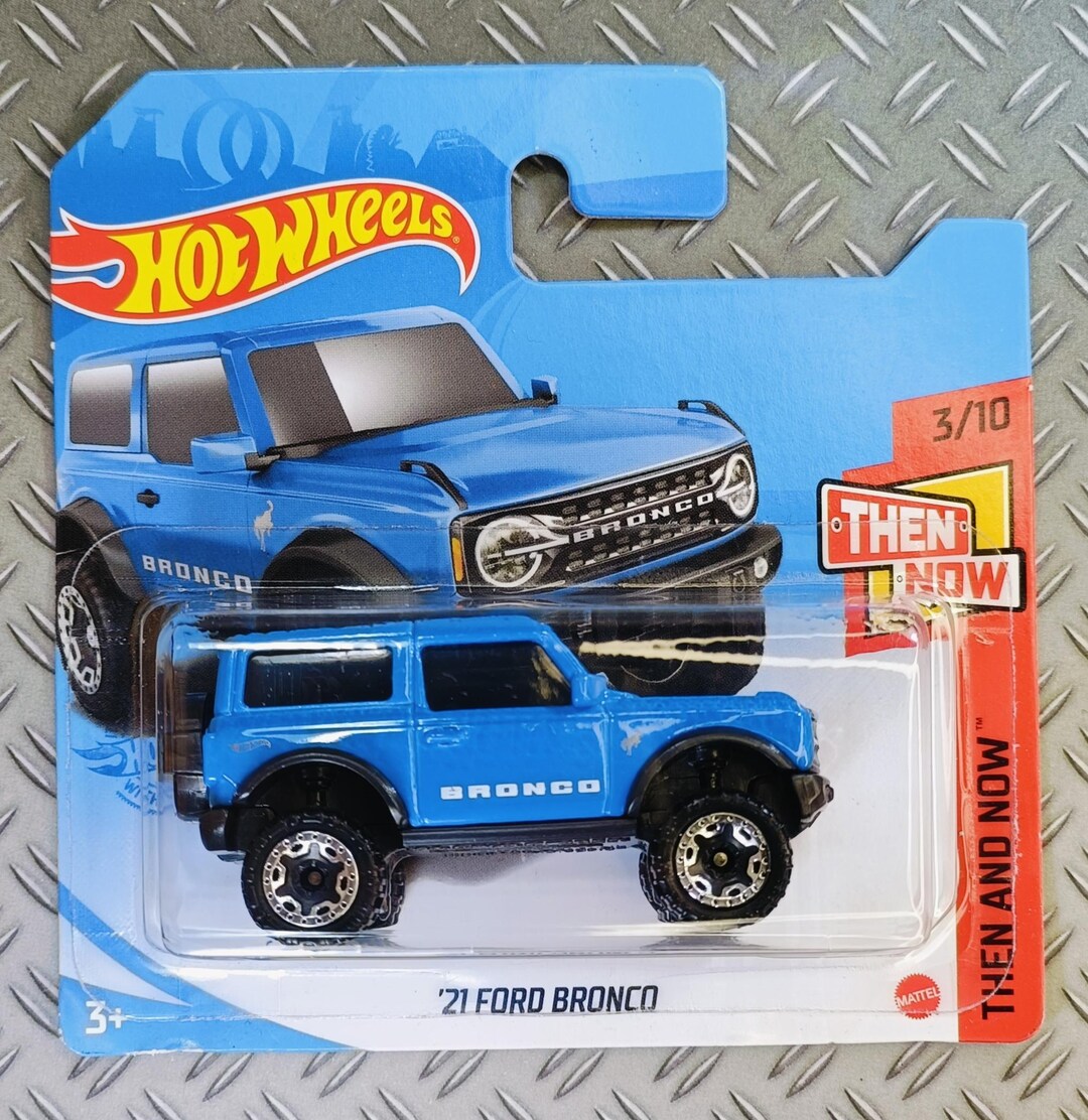 Hot Wheels 21 Ford Bronco Rare Collectible Miniature Model Gift Idea - Etsy