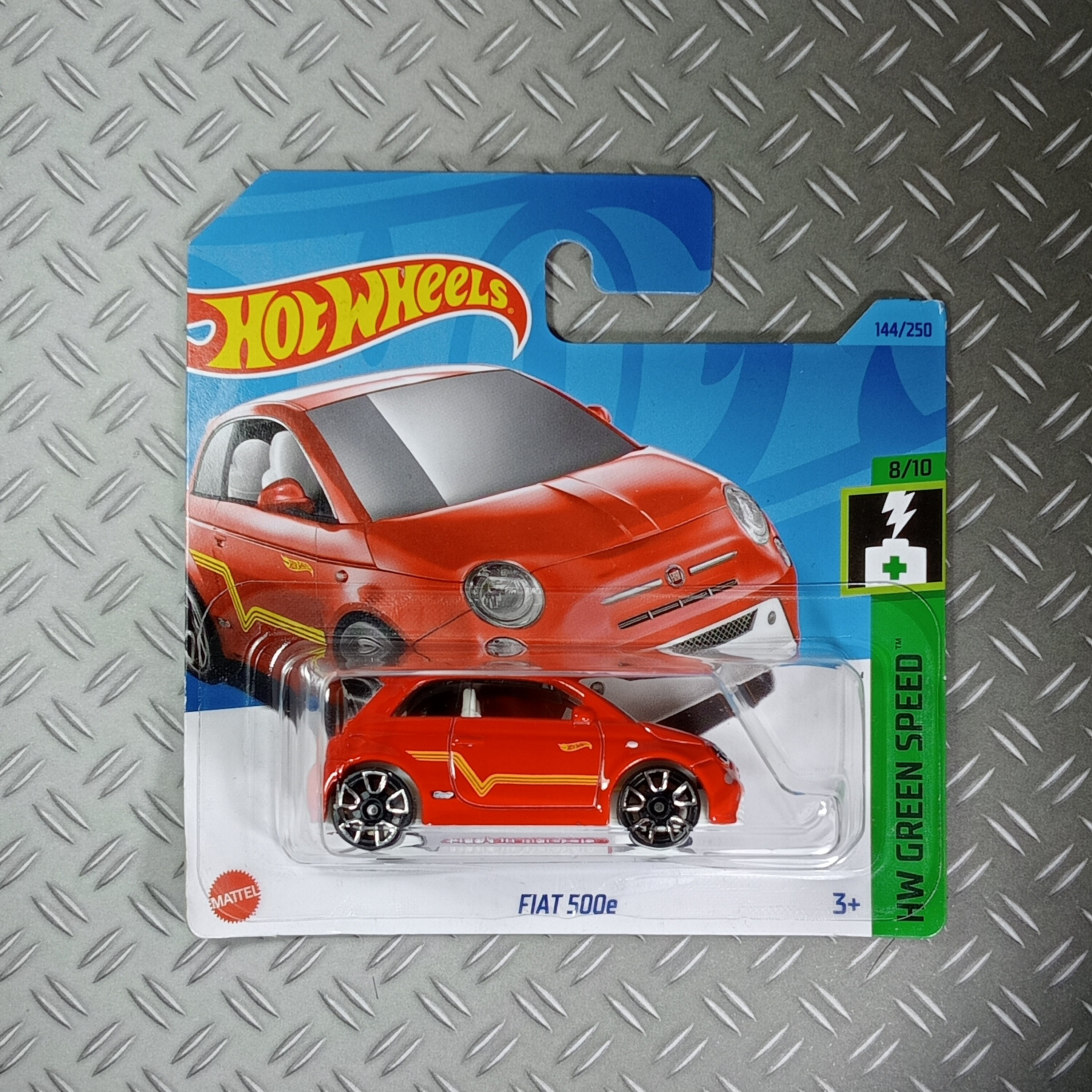Hot Wheels FIAT 500e Rare Collectible Miniature Model 1:64 Scale Gift ...