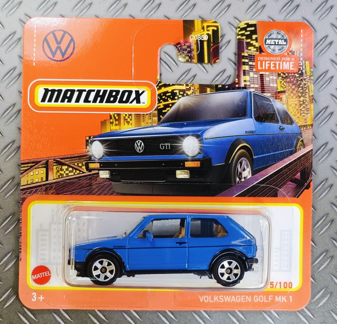 Matchbox Volkswagen Golf MK-1 Rare Collectible Miniature Model 1/64 ...