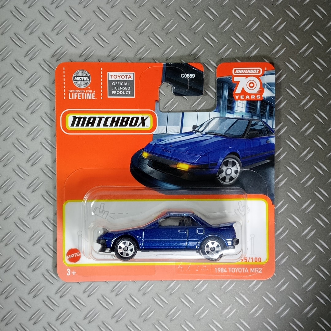 Matchbox 1984 Toyota MR2 Rare Collectible Miniature Model 1:64 Scale ...