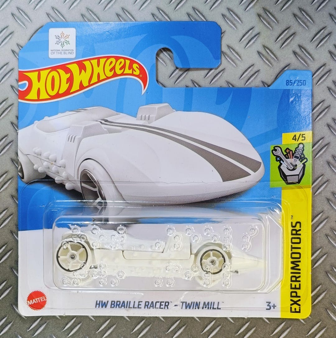 Hot Wheels HW Braille Racer-twin Mill Rare Miniature Collectible Model ...