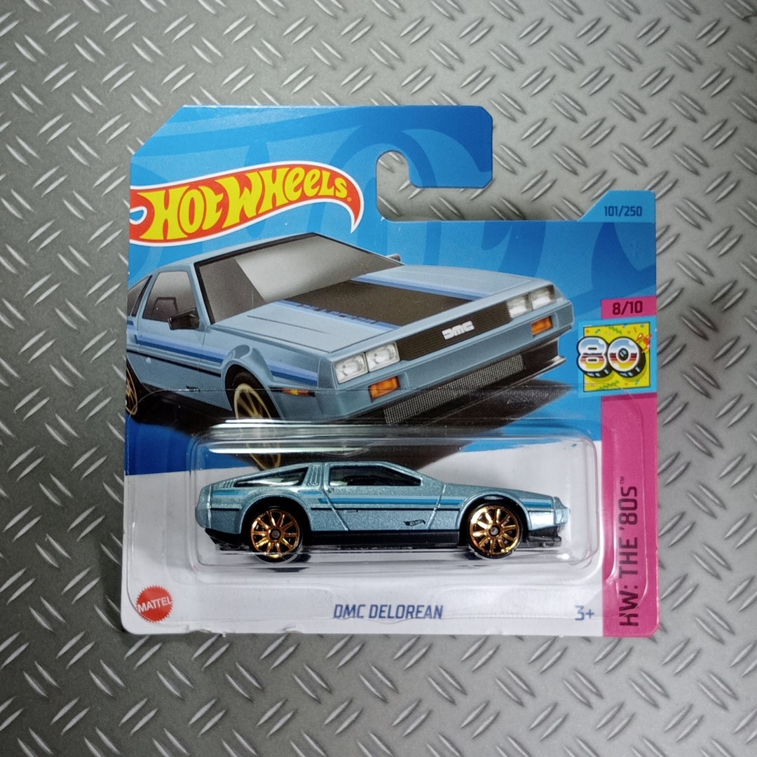 Hot Wheels Dmc Delorean Rare Collectible Miniature Model 1.64 Scale ...