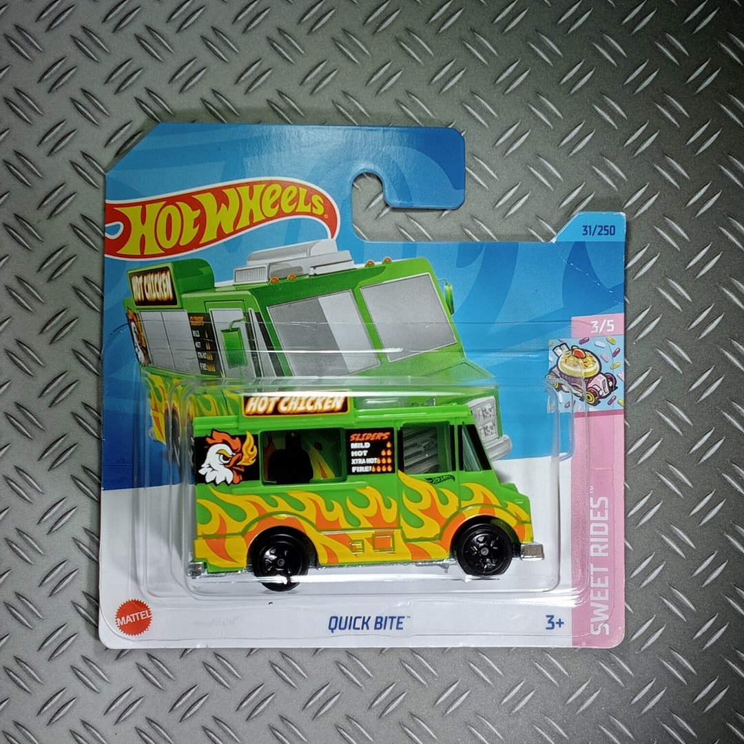 Hot Wheels Quik Bite Rare Collectible Miniature Model 1.64 Scale Gift ...