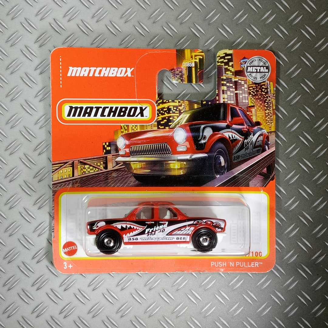 Matchbox Push N Puller Rare Collectible Miniature Model 1:64 Scale Gift ...