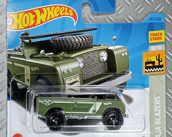 Hot Wheels Land Rover Series II-1/64 Diecast Car - Etsy