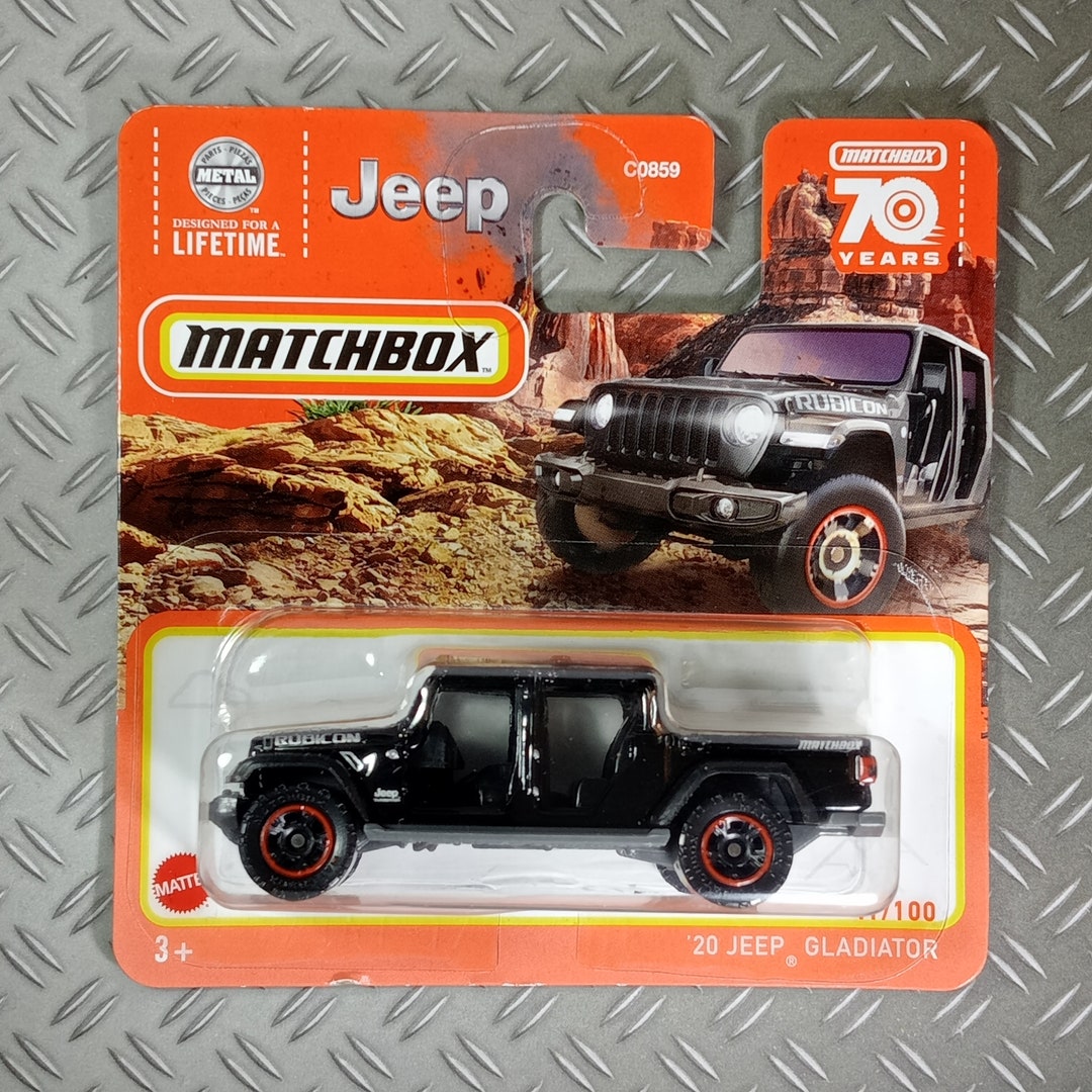 Matchbox Jeep Gladiator Rare Collectible Miniature Model 1.64 Scale ...