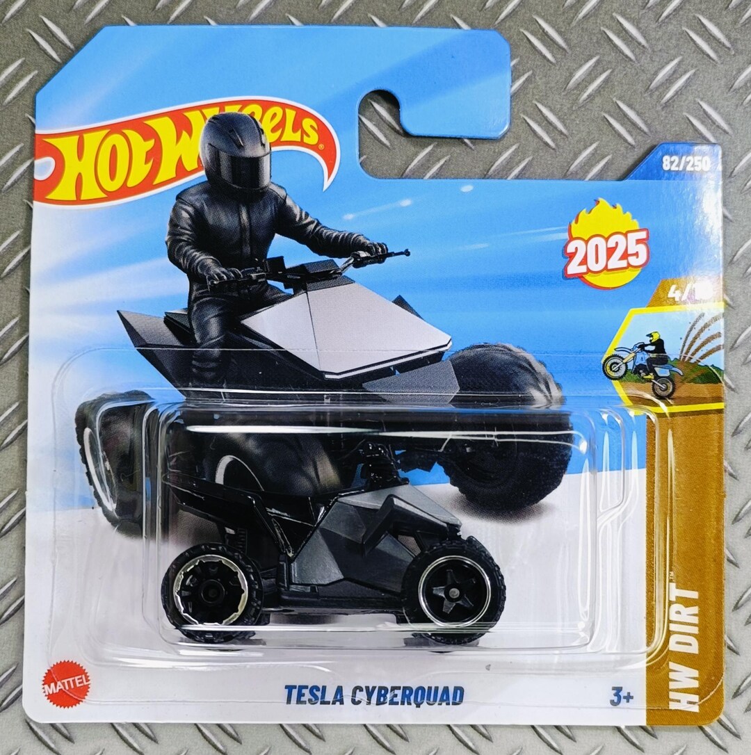 Hot Wheels Tesla Cyberquad Rare Miniature Collectible Model Gift Idea ...
