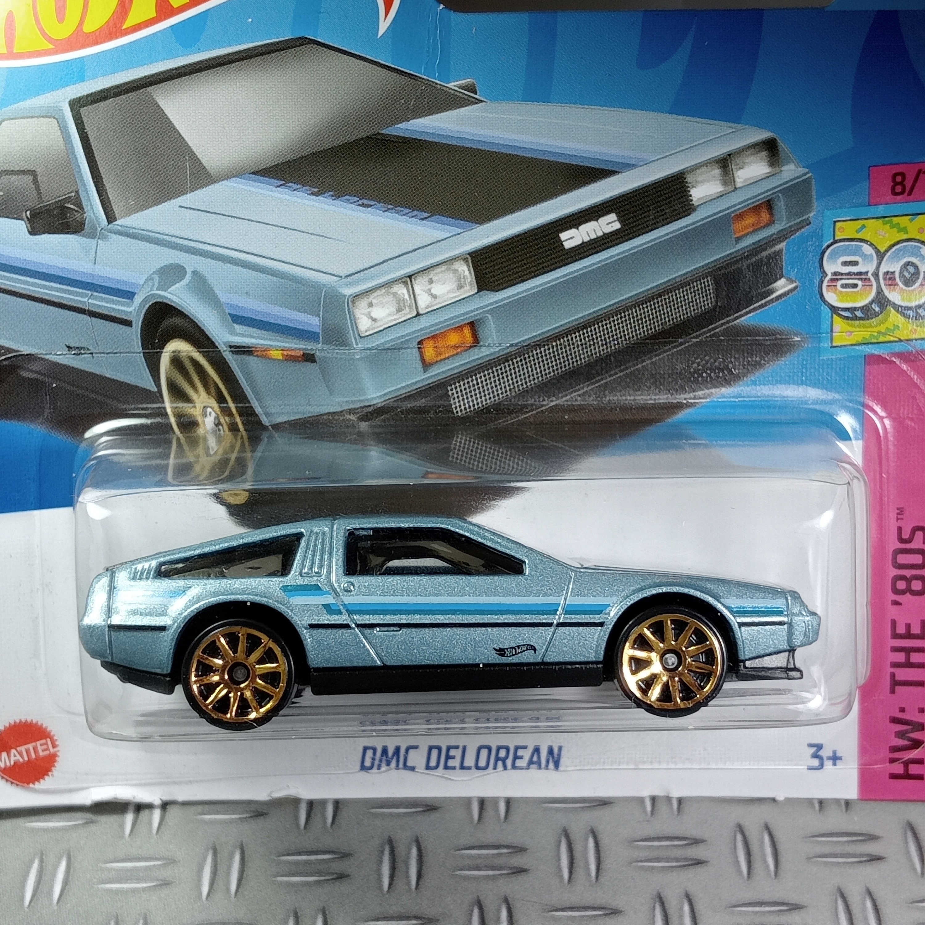 Hot Wheels Dmc Delorean Rare Collectible Miniature Model 1.64 Scale ...