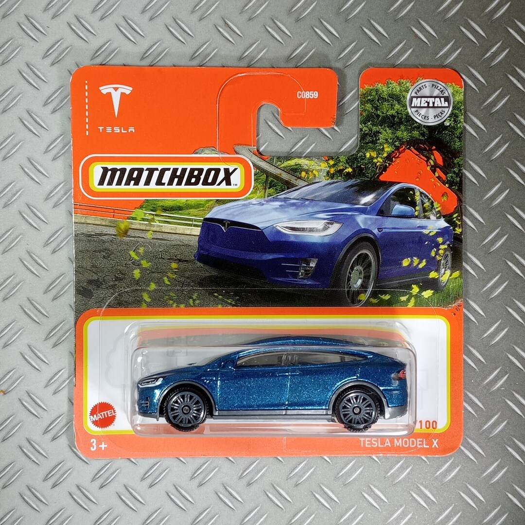 Matchbox Tesla Model X Rare Collectible Miniature Model 1:64 Scale Gift ...