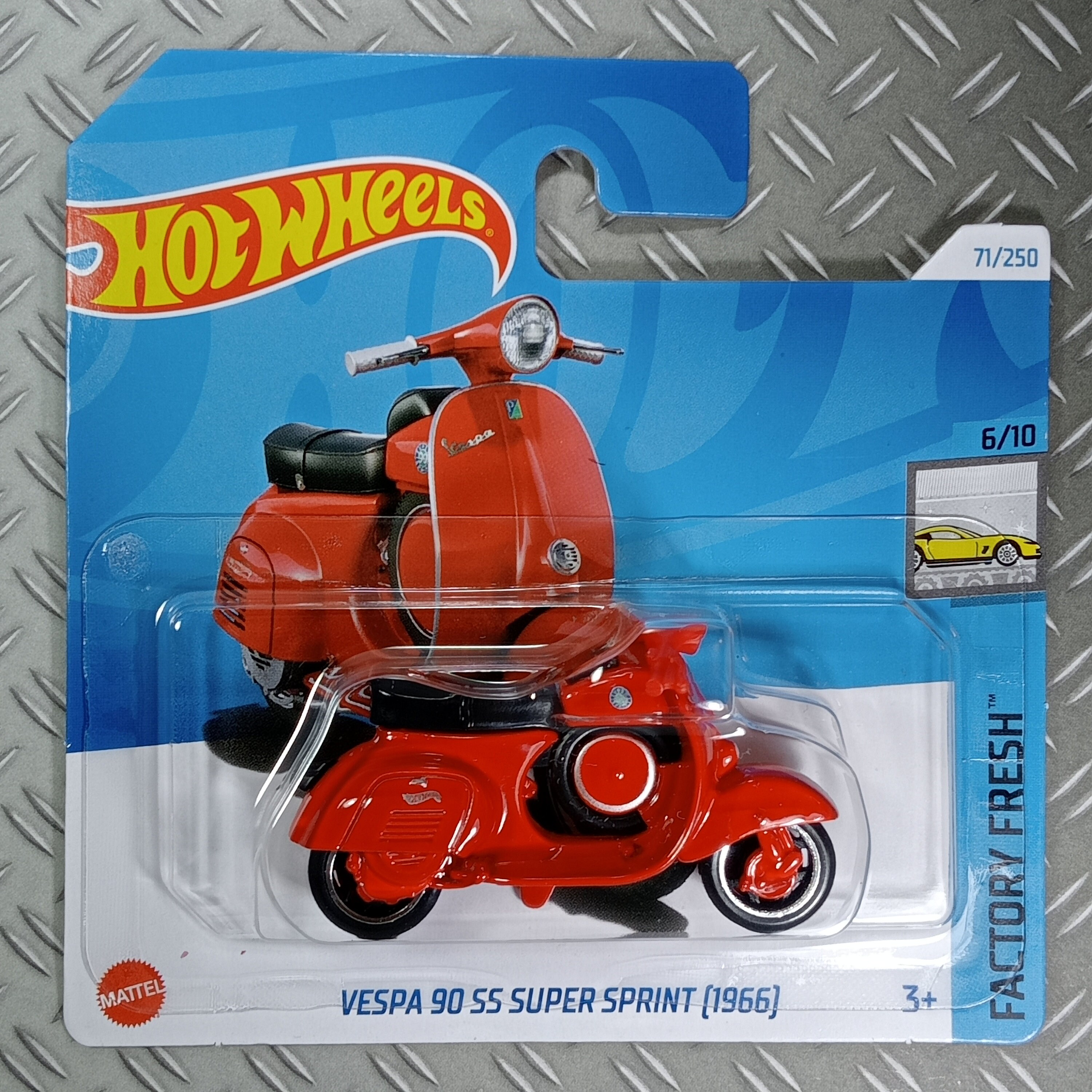 Hot Wheels Vespa 90 SS Super Sprint 1966 Rare Miniature Collectible ...