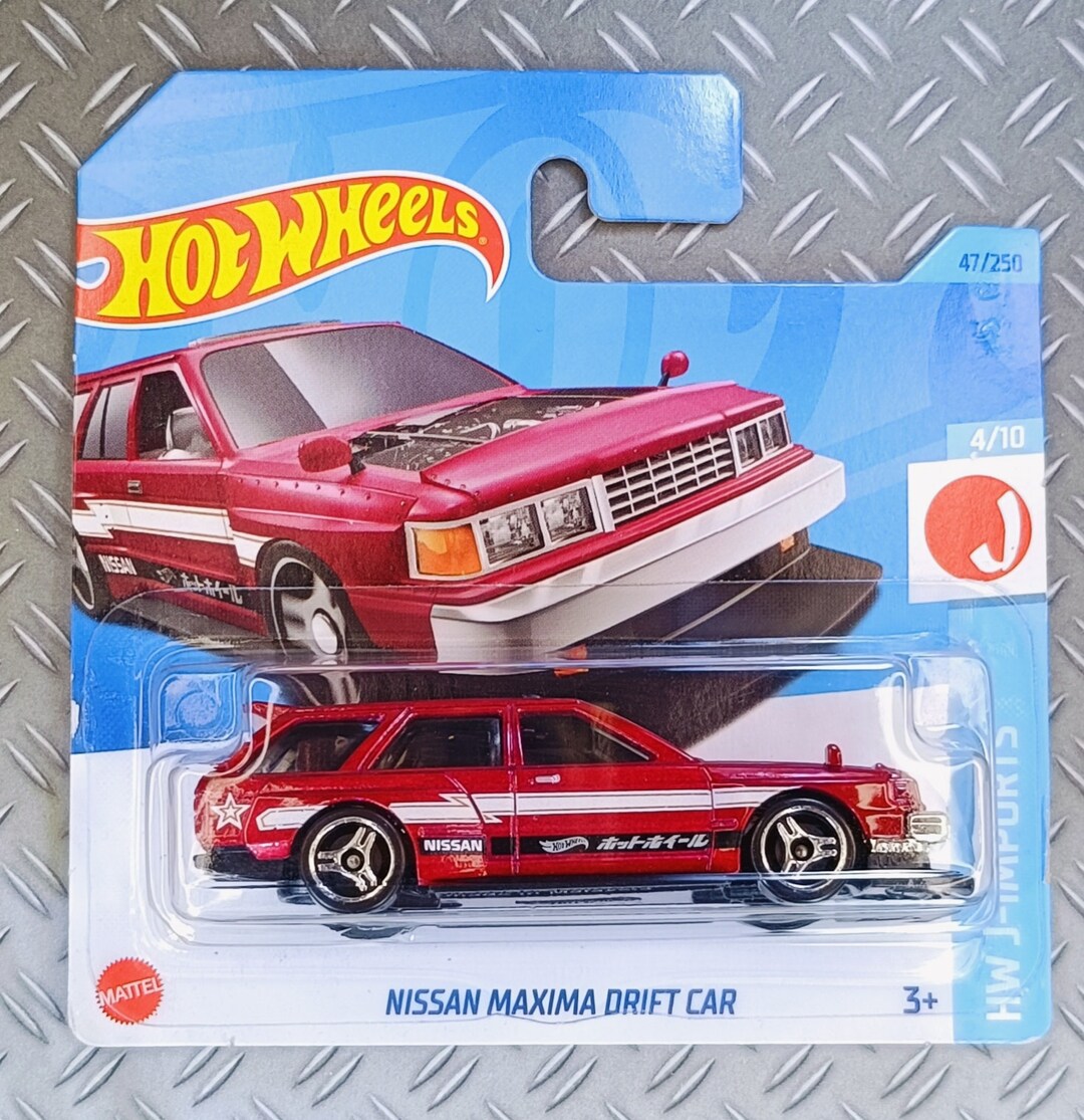 Hot Wheels Nissan Maxima Drift Car Rare Collectible Miniature Model 1/ ...