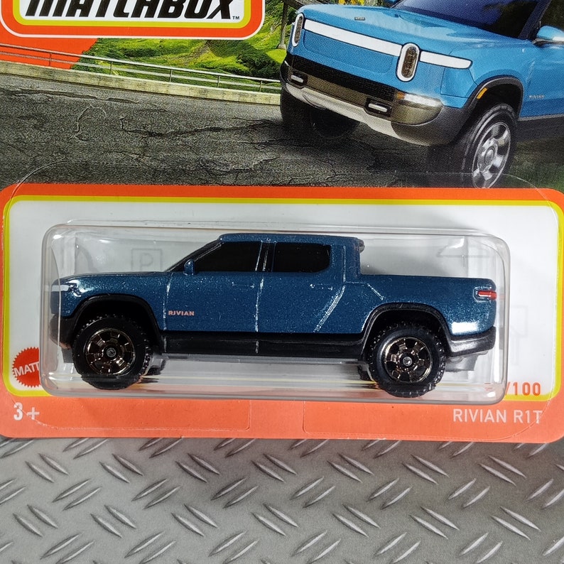 Hot Wheels Rivian R1T Rare Collectible Miniature Model 1:64 Scale Gift ...