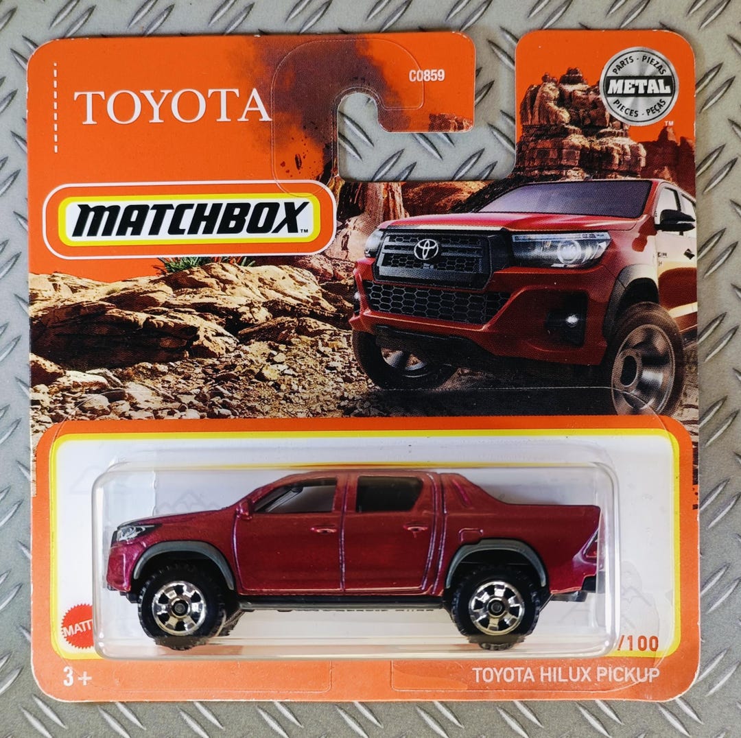 Matchbox Toyota Hilux Pickup Rare Collectible Miniature Model Gift Idea ...