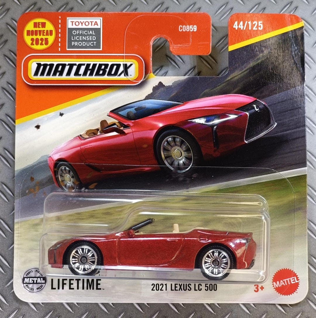Matchbox 2021 Lexus LC 500 Rare Miniature Collectible Model Gift Idea ...