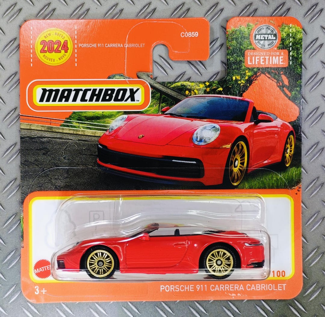 Matchbox Porsche 911 Carrera Cabriolet Rare Miniature Collectible Model ...
