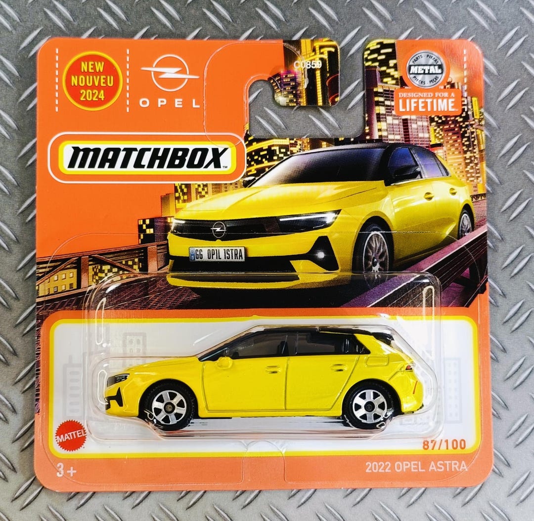 Matchbox 2022 Opel Astra Rare Collectible Miniature Model 1/64 Scale ...