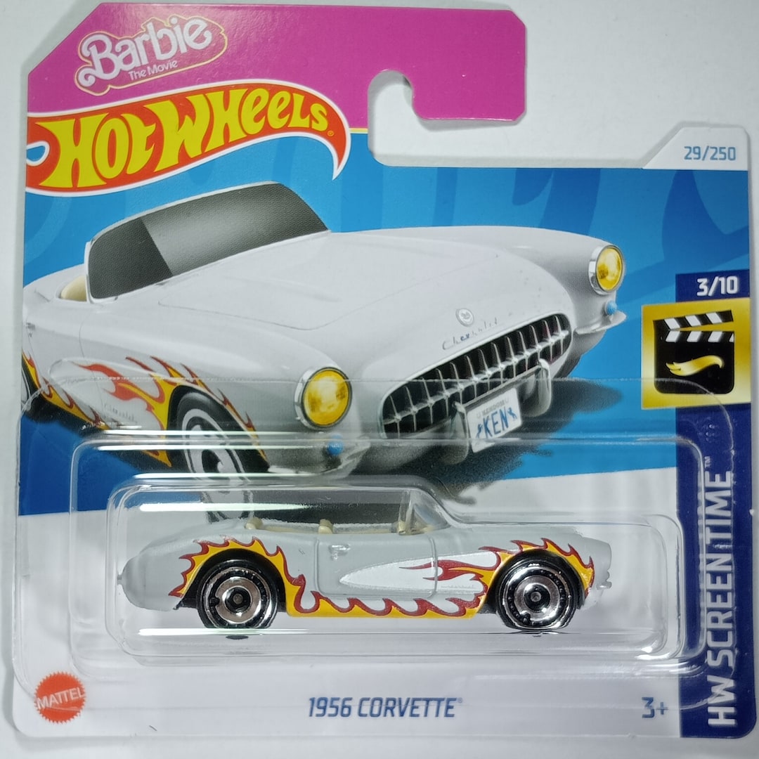 Hot Wheels 1956 Corvette Miniature Collectible Model Unique - Etsy