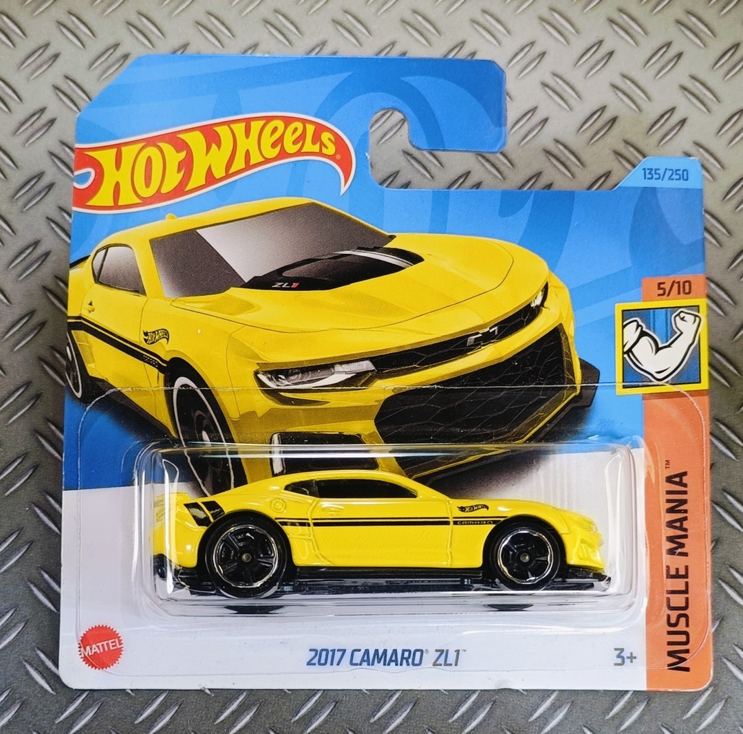 Hot Wheels 2017 Camaro ZL1 Mucle Car Rare Collectible Miniature Model 1 ...