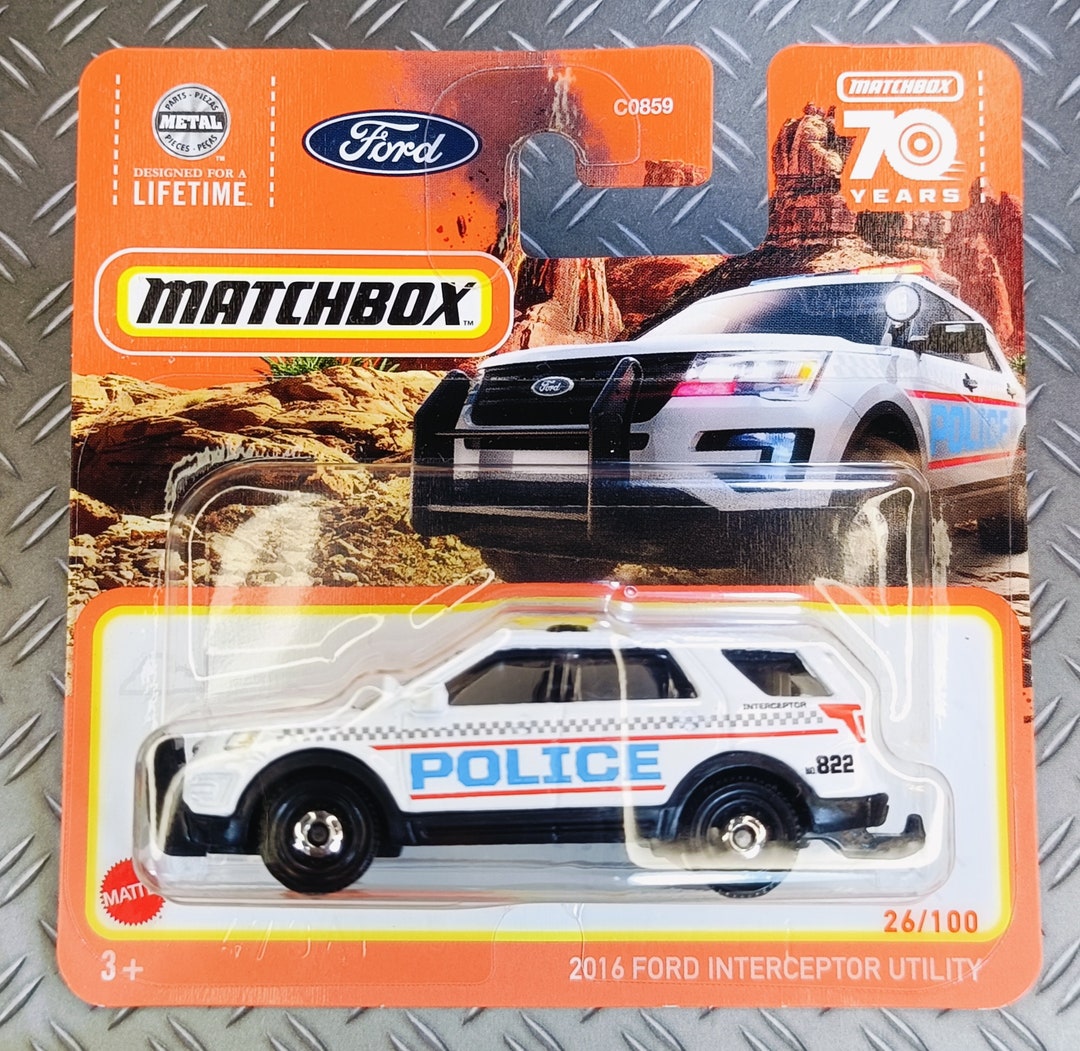 Matchbox Ford Interceptor Utility Rare Collectible Miniature Model 1/64 ...