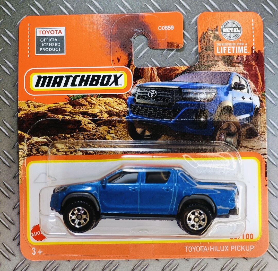 Matchbox Toyota Hilux Pickup Rare Collectible Miniature Model Gift Idea ...